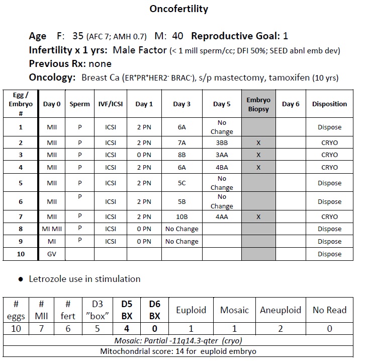 PGT (Pre-implantation Genetic Testing) Examples | FSMG California